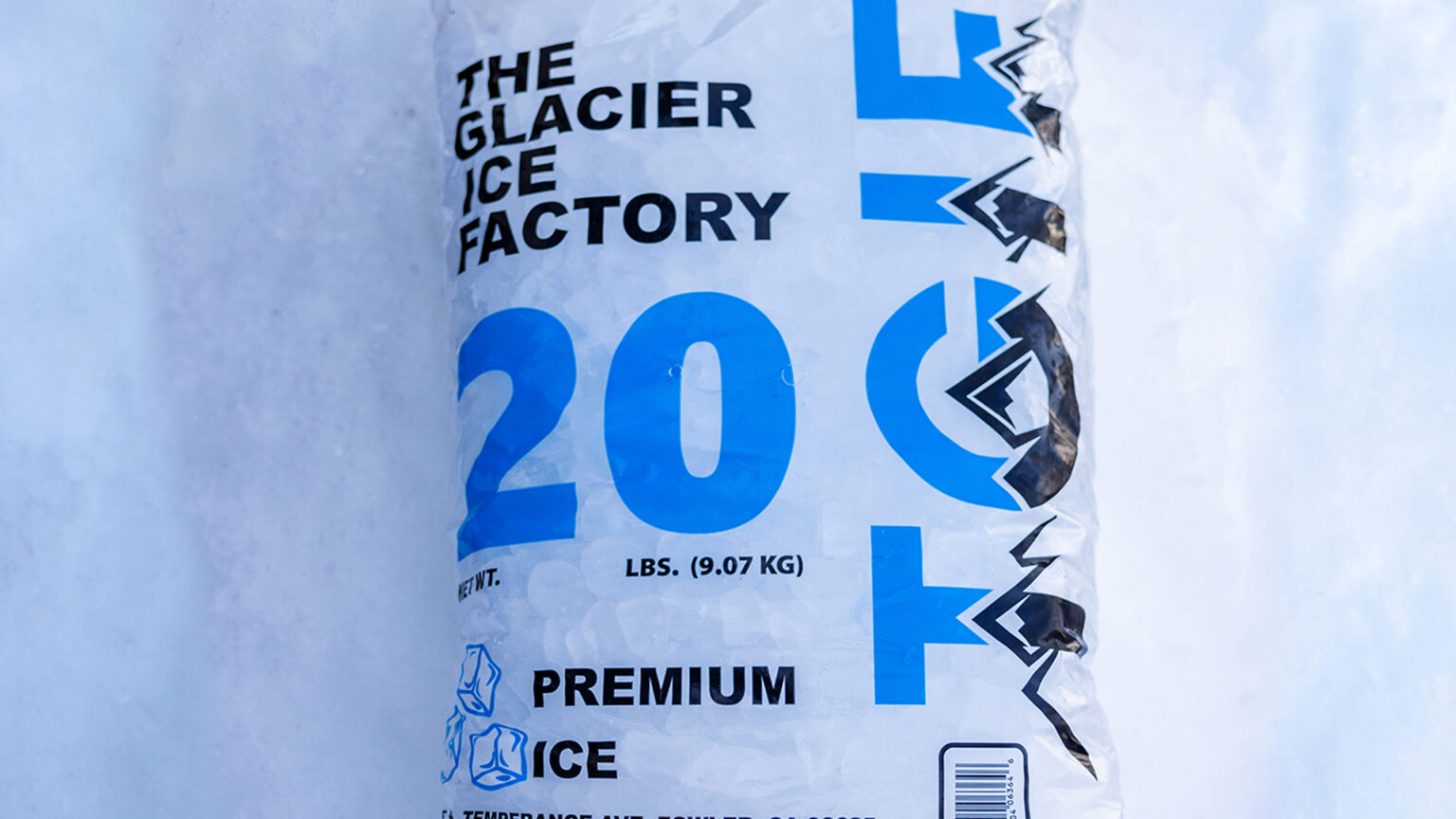 Products - The Glacier Ice Factory